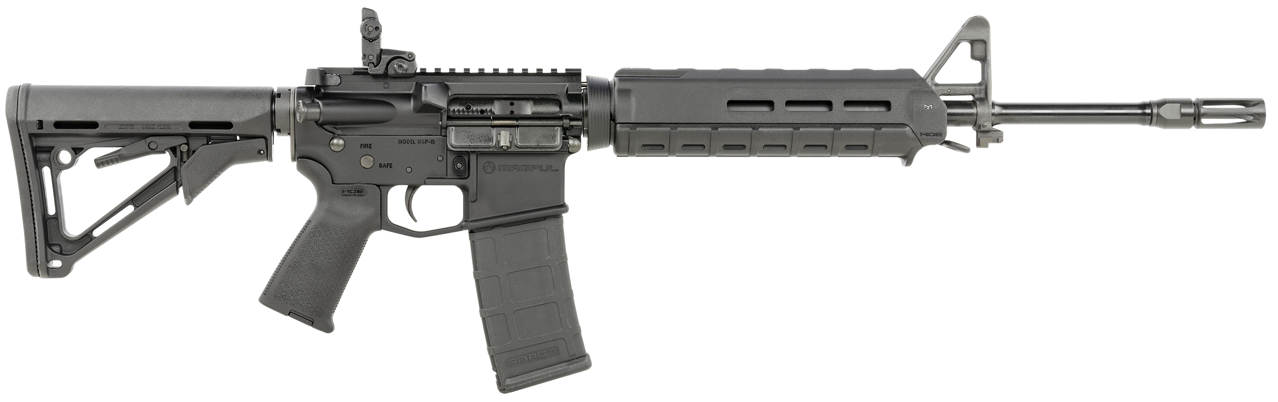 Smith & Wesson LE 311053 M&P15 Magpul MOE Semi-Automatic 223 Remington ...